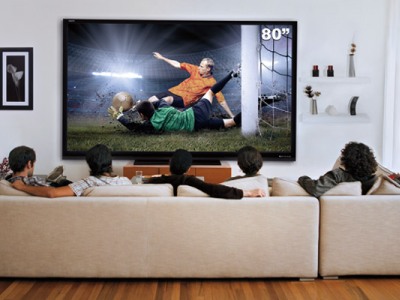 SHARP presentó la pantalla AQUOS LED TV de 80 - CompuChannel